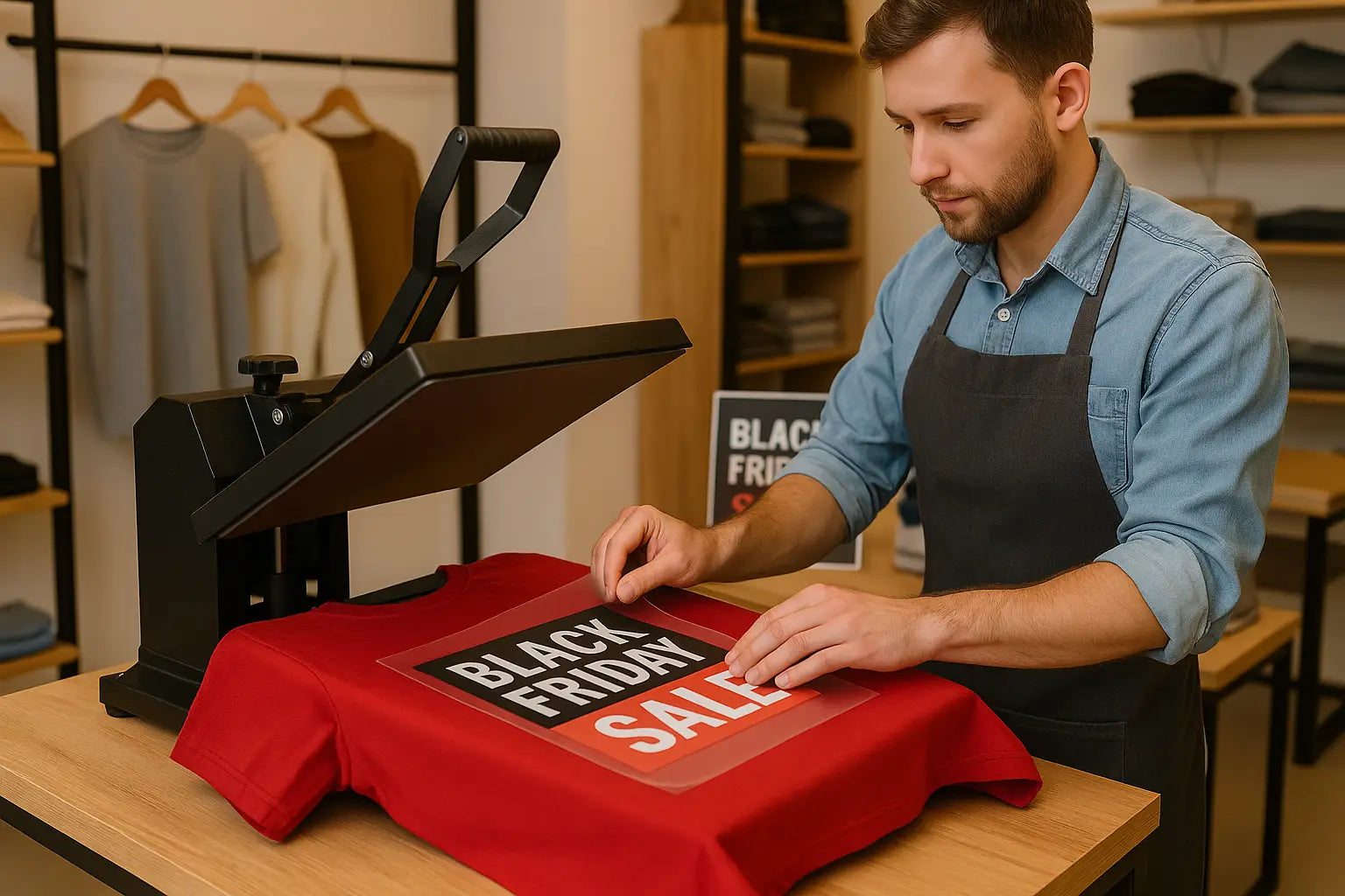Prepare for Black Friday with Custom DTF Transfers