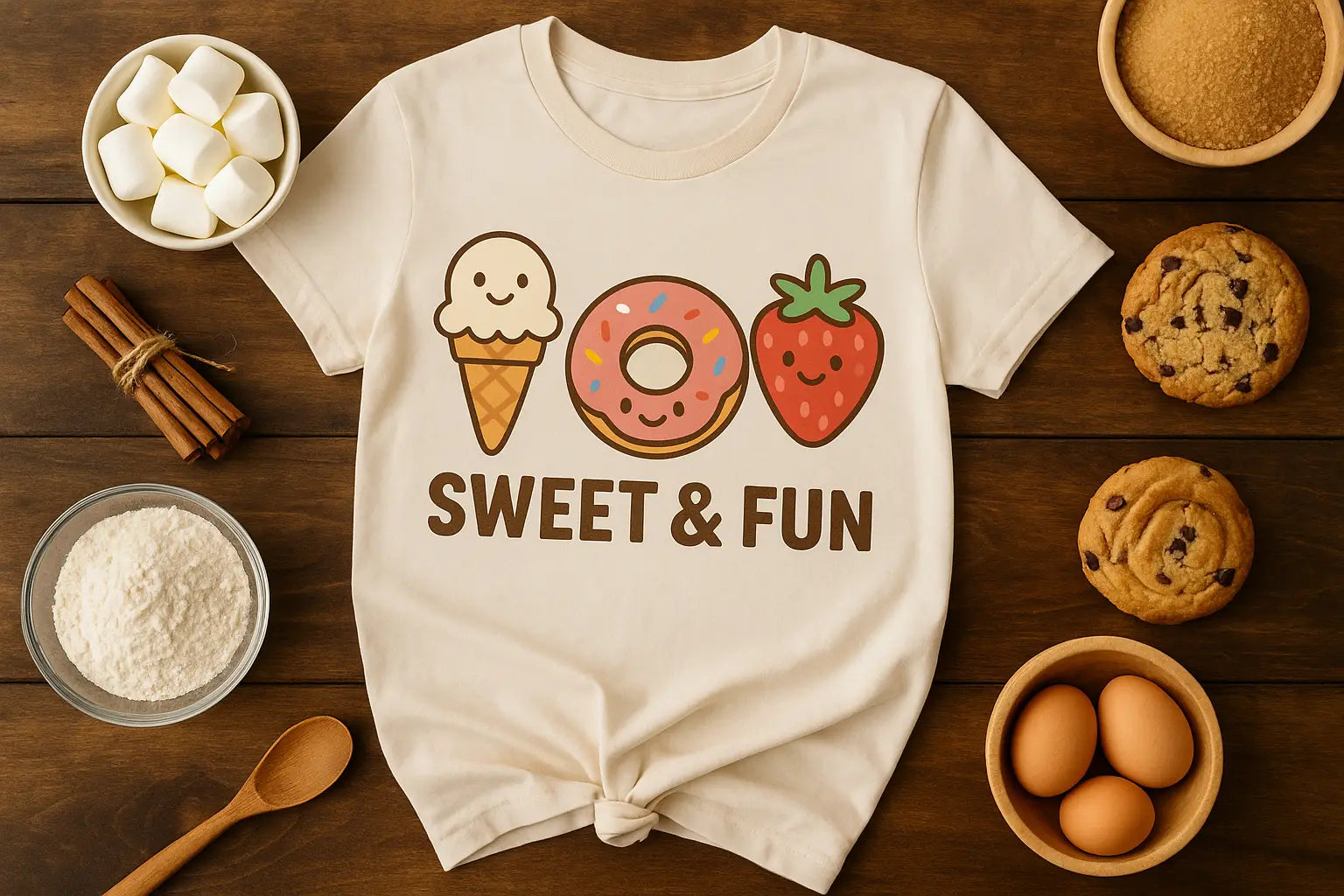 Sweet & Fun Food Graphic Tees with DTF in 2025